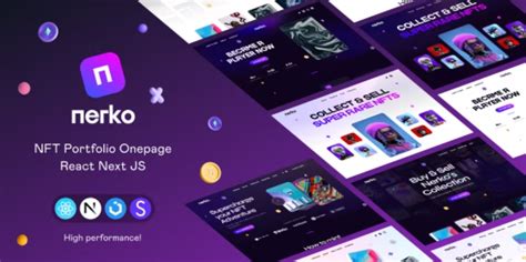 Nft Portfolio Landing Page Download
