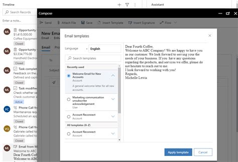 Enhanced Email Editing Template Capabilities In Dynamics 365 Ce Spring Release Stoneridge