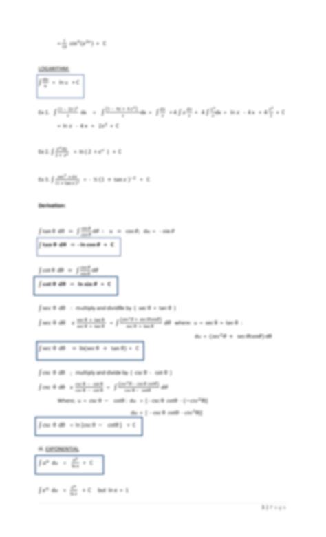 SOLUTION Integral Calculus Lecture Studypool