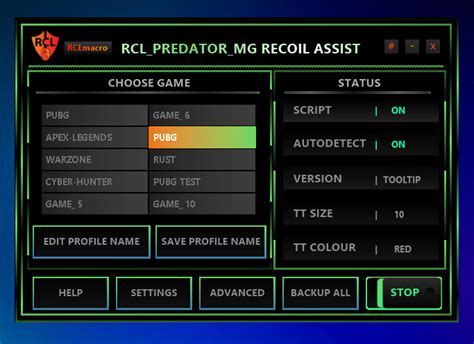 Universal Ultimate Predator Macro Engine Rclmacro Engine Undetected