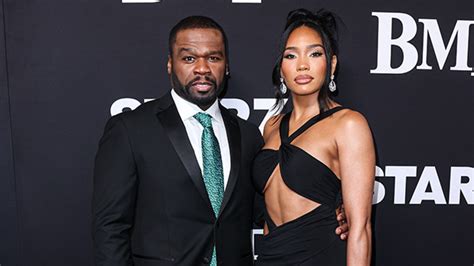 50 Cent And His Girlfriend Cuban Link Attend ‘bmf Premiere Photo