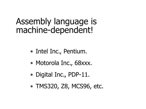 Ppt Computer Systems Introduction To Computer Architecture And Assembly Language Part I
