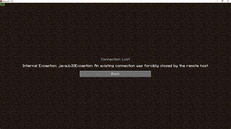 [java]exception when trying to connect to my realm r minecrafthelp