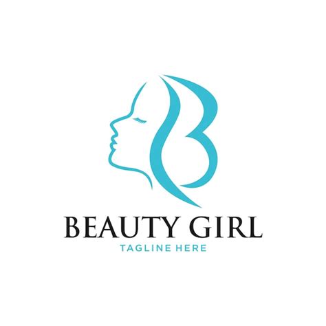 Premium Vector Beauty Girl Logo