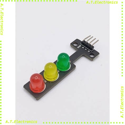 พร้อมส่ง Led Traffic Light Module ไฟจราจร แอลอีดี Red Yellow Green