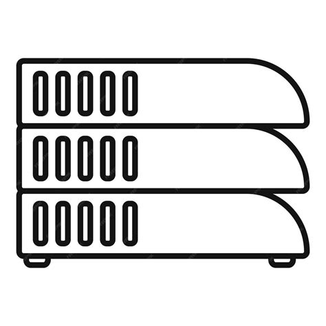 Premium Vector Data Center Server Providing Cloud Computing Services