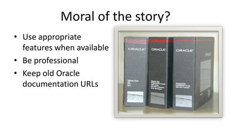 Old Oracle Versions Ppt