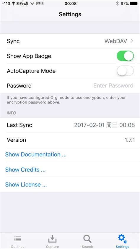 mobileorg for ios 今天更新了，完美支持 ios 10 org mode emacs china