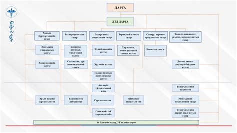 Бүтэц зохион байгуулалт Гаалийн ерөнхий газар