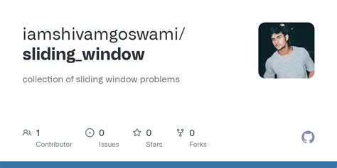 Github Iamshivamgoswamislidingwindow Collection Of Sliding Window Problems