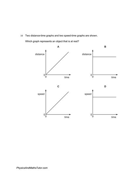 Motion Multiple Choice Qp Pdf