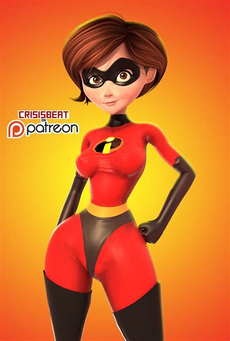 Elastigirl Helen Parr By Crisisbeat Hentai Foundry