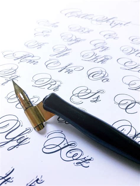 Chloe Script Alphabet Set Modern Calligraphy Alphabet Set Printable Instant Download Worksheet