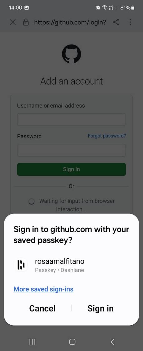 Secure Your GitHub Account Using Passkeys With Dashlane Dashlane