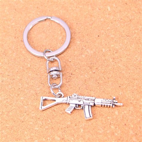 20Pcs machine gun assault rifle Keychain Novelty Gadget Trinket ...