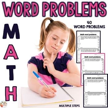 Multi Step Word Problems Worksheets Add Subtract Multiply Divide