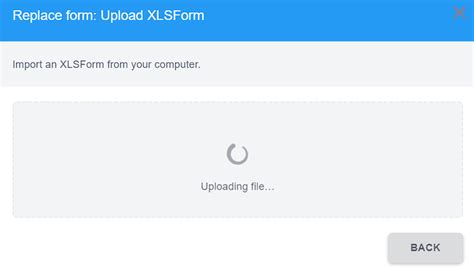 Replace Form Not Uploading Form Building Kobotoolbox Community Forum