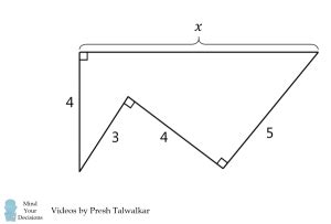 What Is The Side Length Mind Your Decisions