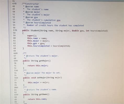 Solved I Have Attached The Photo Of Studentjava And