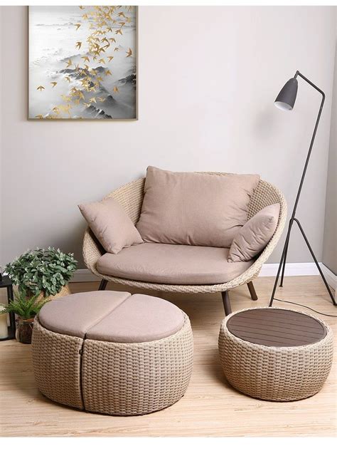 1인용 소파 네츄럴 등나무 안락의자