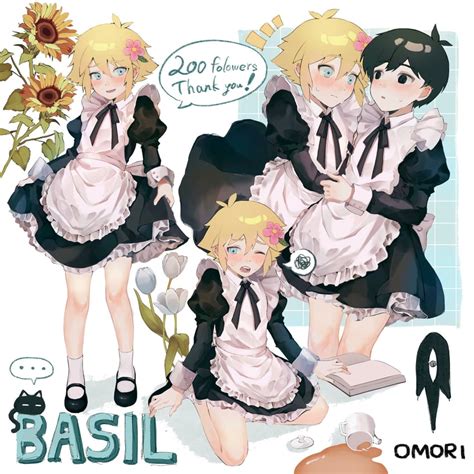 Basil Sunny Basil Something And Mewo Omori Drawn By O3o2sao Danbooru