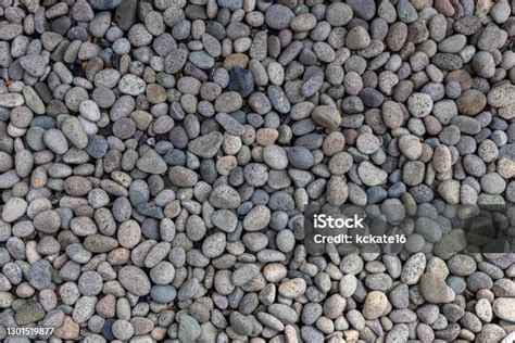 바다 돌 배경 정원에서 화려한 작은 자갈이나 돌 바다 돌 질감 배경의 플랫 평지 자연에서 추상적인 모양 패턴 0명에 대한 스톡 사진 및 기타 이미지 Istock
