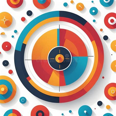 Abstract Data Target And Analytical Visualization Stock Illustration Illustration Of