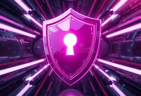 Cybersecurity Shield Digital Fortress Data Protection Network Security Privacy Innovation
