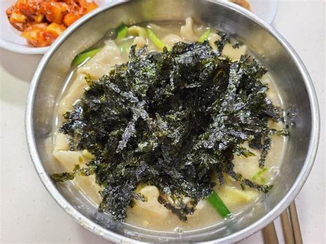 비오는날 수제비와 어묵우동 뉴스트림