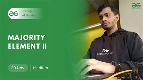 Potd 20112024 Majority Element Ii Problem Of The Day