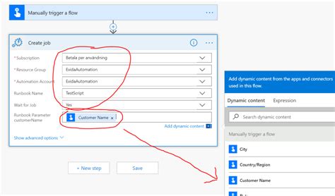 Start Your Azure Automation Powershell Runbook With A Microsoft Flow