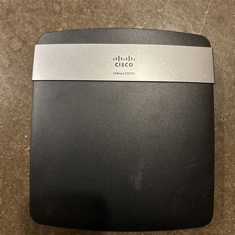 linksys e2500 router setup and troubleshooting