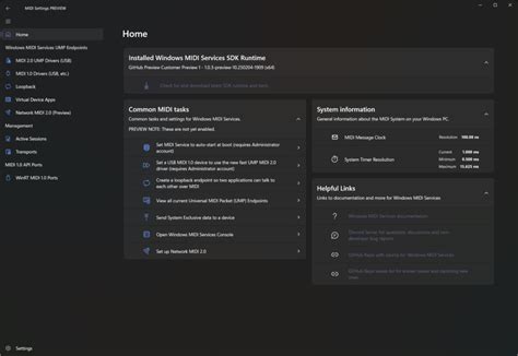 Announcing Windows Midi Services Customer Preview 1 Windows Midi And Music Dev