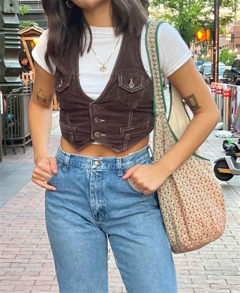 Grace Brinkly On Instagram Vest Appreciation Post ️ ️ Casual Outfits Cute Outfits Clothes