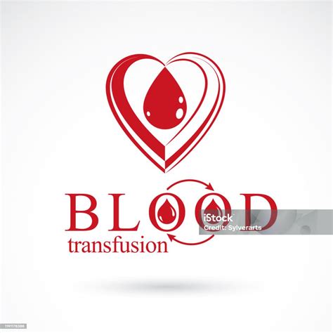 혈액 기증 및 수혈 개념 벡터 기호 화살표와 혈액 방울 빨간 심장 모양으로 만든 혈액학 테마 의료 디자인 엠블럼 0명에 대한 스톡 벡터 아트 및 기타 이미지 Istock