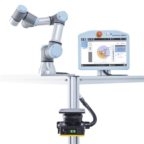 Speed And Separation Monitoring With Sicks Sbot Safety System And Urcap For Universal Robots