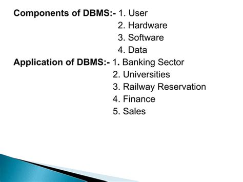 Diffrence Between Dbms And Rdbms Ppt