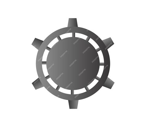 Premium Vector Gears On Background