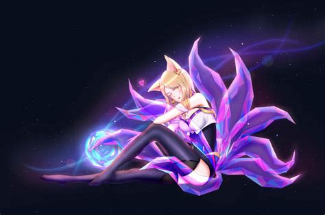 K Da Ahri Wallpapers Fan Arts League Of Legends Lol Stats