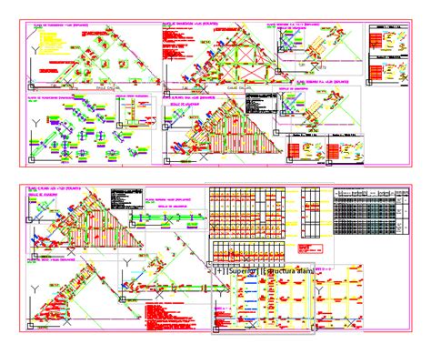 Structures In AutoCAD CAD Library