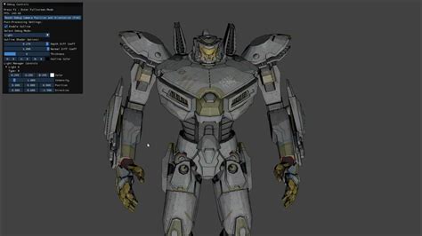 Webgl Post Processing Effect Contour Line Extraction Youtube