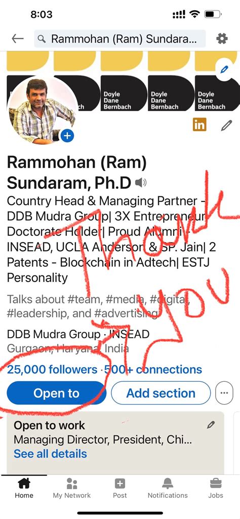 Rammohan Sundaram On Linkedin Linkedinfollowers Linkedinconnection Linkedinpost