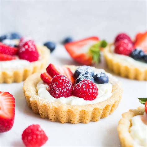 Easy Mini Summer Fruit Tarts Miss Jones Baking Co Fruit Tart Recipe Tart Recipes Fruit Tart
