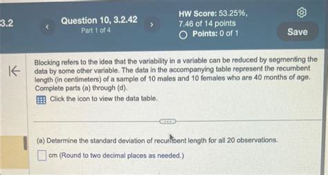 Solved Blocking Refers To The Idea That The Variability In A