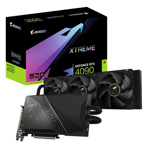 Aorus Xtreme Waterforce: Gigabyte kühlt die RTX 4090 mittels Wasser und ...