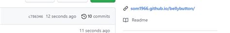 Github Som Bellybutton