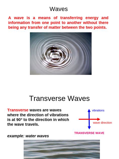 Igcse 31 Propertiesofwaves Pdf Hertz Waves