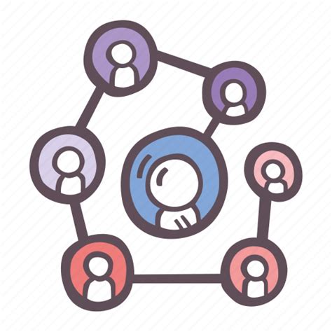 Networking Conections Social Network Communication Icon Download On Iconfinder