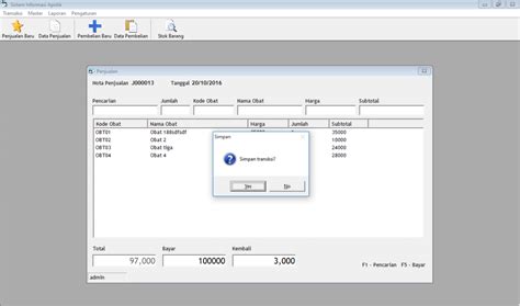 Sistem Informasi Apotek Dengan Vb6