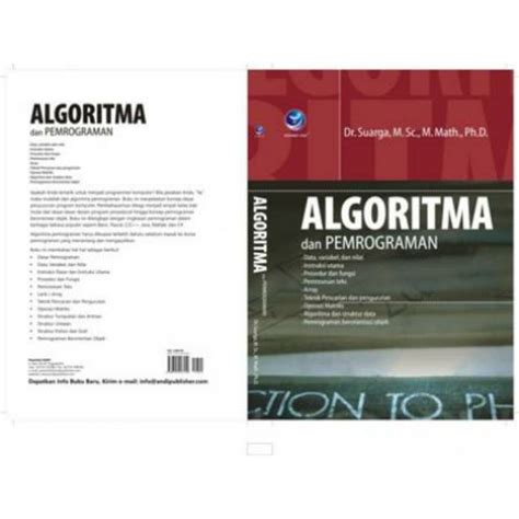 Jual Algoritma Dan Pemrograman Dr Suarga Msc Mmathphd